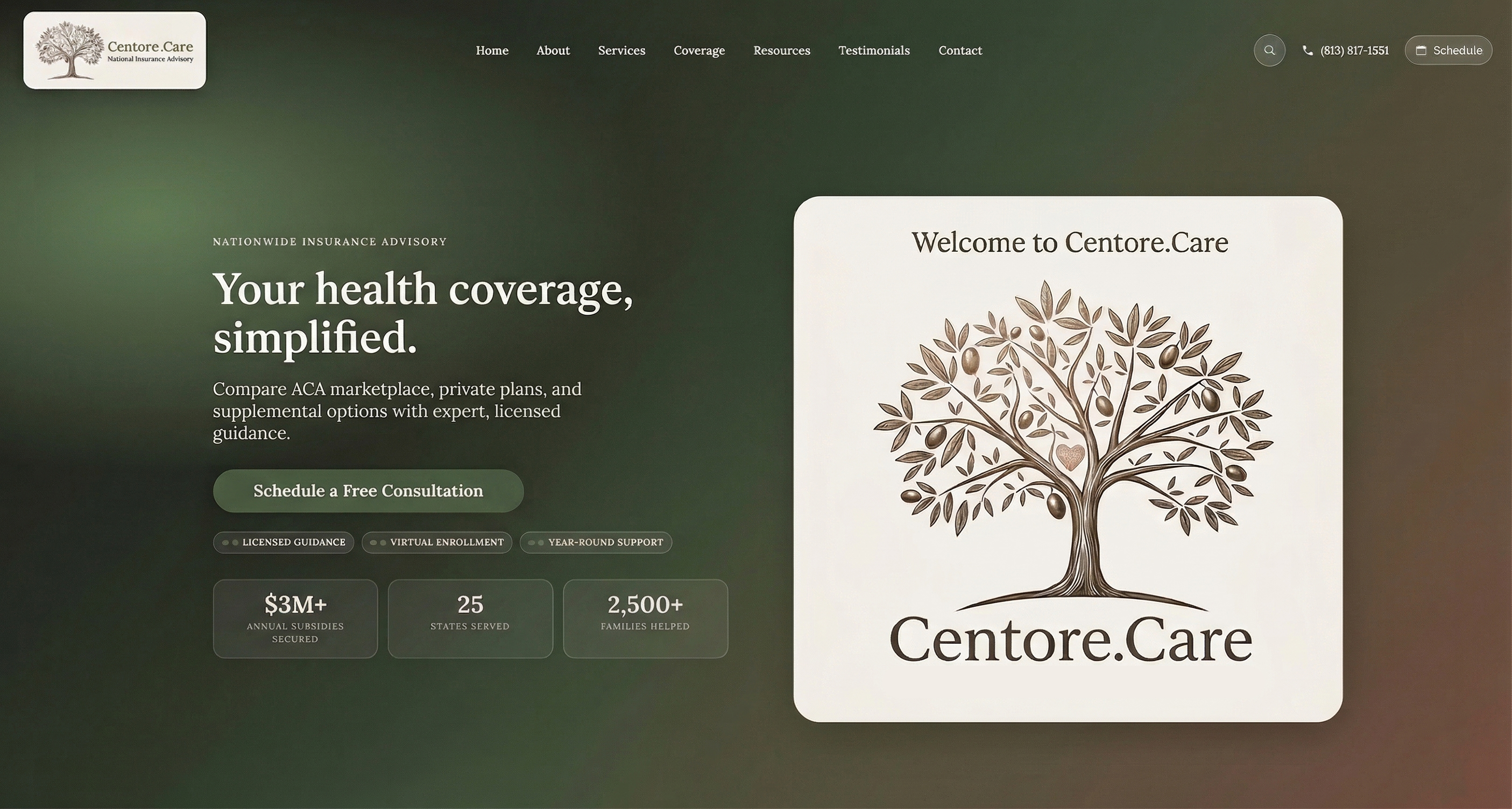 Centore Insurance | Health Coverage, ACA Plans & Benefits Nationwide